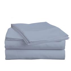 Hotel & Home Light Blue Microfiber Sheet Set - Twin at Menards®