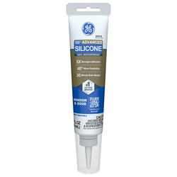 GE Advanced White Window & Door Silicone Sealant - 2.8 oz. at Menards®