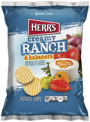 Herr's® Creamy Ranch & Habanero Potato Chips - 6.5 oz at Menards®
