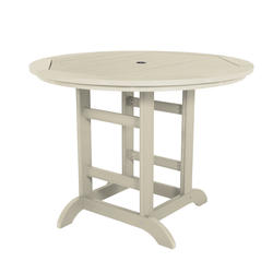 Highwood® 48" Round Counter Height Dining Table in Whitewash at Menards®