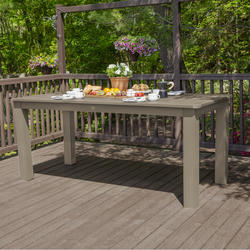 Highwood® 42" x 84" Counter Height Dining Table in Woodland Brown at ...