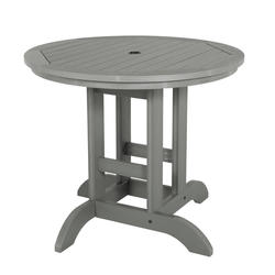 Highwood® 36" Round Dining Table in Coastal Teak at Menards®