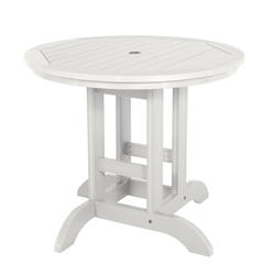 Highwood® 36" Round Dining Table in White at Menards®