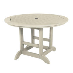 Highwood® 48" Round Dining Table in Whitewash at Menards®