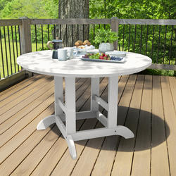 Highwood® 48" Round Dining Table in White at Menards®