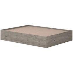 Sauder Queen Storage Platform Bed - Mystic Oak at Menards®