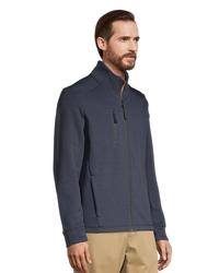 Aspire Men's Navy Micro-Stripe Brushback Fleece Jacket - 2XL at Menards®