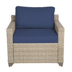 Maui Outdoor Club Natural Aged Wicker Chair at Menards®