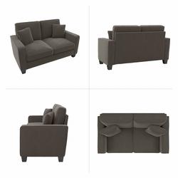Bush Furniture Stockton Chocolate Brown Loveseat at Menards®