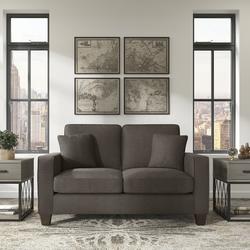 Bush Furniture Stockton Chocolate Brown Loveseat at Menards®