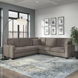 Bush Furniture Stockton Tan Sectional at Menards®