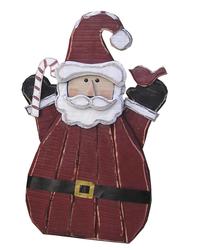 Enchanted Forest® 29" Wood Santa at Menards®
