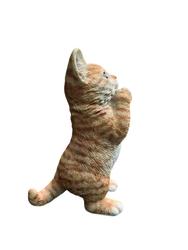 9" Resin Standing Orange Cat Garden Statue at Menards®