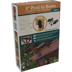OZCO™ Laredo Sunset 8" Post-to-Beam Connector - 2 Pack at Menards®
