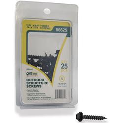 OZCO™ OWT 1/4" x 1-3/4" Timber Screws - 25 Pack at Menards®