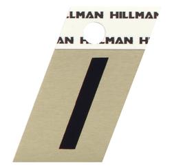 Hillman™ 1-1/2" Black Angle Cut Address Letter I at Menards®