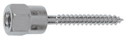 SteelWorks 3/8"-16 Threaded Rod Anchor (Vertical) for Wood - 4 Pack at ...