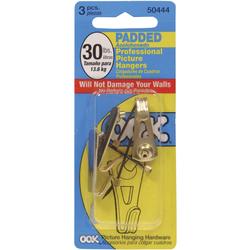 OOK® 30 lb. Gold Steel Padded Picture Hook - 3 Pack at Menards®