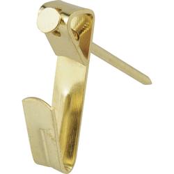 OOK® 100 lb. Brass-Plated Steel Conventional Picture Hanging Hooks - 2 ...