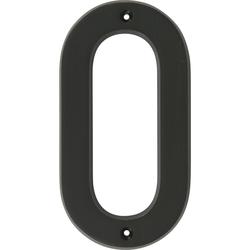 Hillman™ 6" Old World Bronze House Number 0 at Menards®