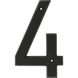 Hillman™ 6" Old World Bronze House Number 4 at Menards®
