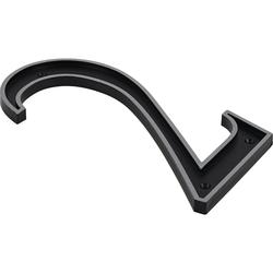 Hillman™ 6" Plastic Reflective House Number 2 at Menards®