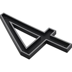 Hillman™ 6" Plastic Reflective House Number 4 at Menards®