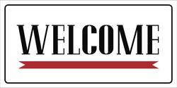Hillman® 5" x 10" Welcome/Come Again Reversible Sign at Menards®