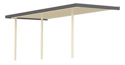 Americana 25' W x 8' Projection x 8' H Ivory/Grey Sierra Attached ...