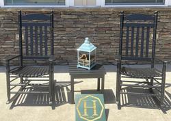 Cumberland Black Matte Rocking Chair at Menards®