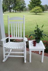 Cumberland White Matte Rocking Chair at Menards®
