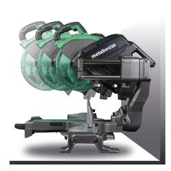 Metabo HPT® 12" Dual-Bevel 15-Amp Corded Sliding Miter Saw at Menards®