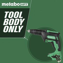 Metabo HPT® 18-Volt Cordless Brushless Drywall Screw Driver - Tool Only ...