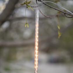 Pumpkin Hollow® 8-Light LED Orange Meteor Light Set at Menards®