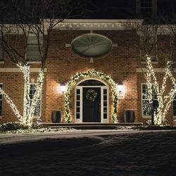 Enchanted Forest® 200-Light Warm White C6 Premium Christmas String ...