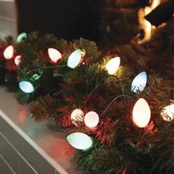 Enchanted Forest® LED Vintage Multicolor C9 Replacement Bulbs - 4 Pack ...