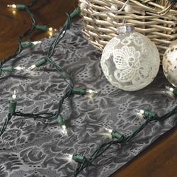 Enchanted Forest® LED Vintage 100-Light Pure White Mini Christmas ...