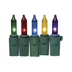 Enchanted Forest® LED Vintage 210-Light Multicolor Mini Christmas ...