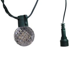 Brilliant 25-Light Multicolor Programmable G40 Christmas String Light ...