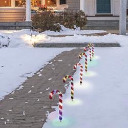 Brilliant Candy Cane Christmas Yard Stake- 6 Pack at Menards®