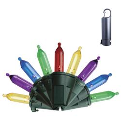 Enchanted Forest® LED 50-Light Multicolor Mini Christmas String Light ...