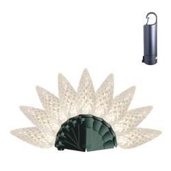 Enchanted Forest® LED 50-Light Warm White C6 Christmas String Light Set ...