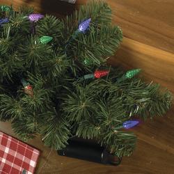 Enchanted Forest® LED 50-Light Multicolor C6 Christmas String Light Set ...