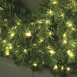 Enchanted Forest® 30" Prelit LED Oregon Artificial Wreath at Menards®
