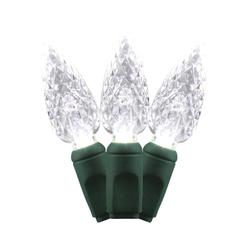 Enchanted Forest® 50-Light Pure White C6 Premium Christmas String Light ...