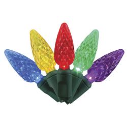 Enchanted Forest® 50-Light Multicolor C6 Premium Christmas String Light ...