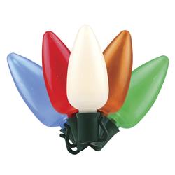 Enchanted Forest® 25-Light Multicolor Smooth C9 Premium Christmas String Light Set at Menards®