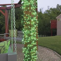 Enchanted Forest® 250-Light Green Premium Christmas Rice Light String ...