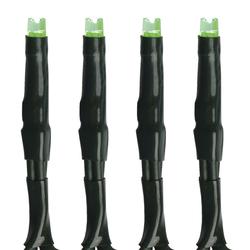 Enchanted Forest® LED 250-Light Green Cluster Premium Christmas String ...