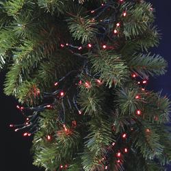 Enchanted Forest® 1,000-Light Red Cluster Premium Christmas String ...